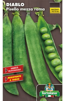 Pisello Mezza Rama Diablo - L'Ortolano — Millstore.it