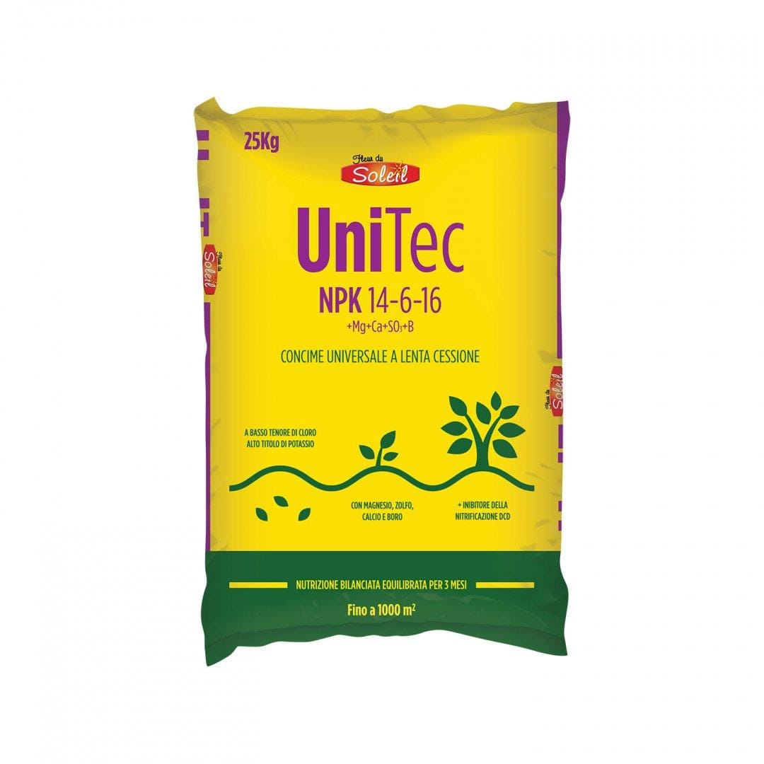 Concime Unitec NPK 14-6-16 - 25 kg - Fleur du Soleil – Millstore.it