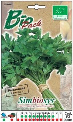 Prezzemolo Comune 2 semi biologici - L'Ortolano – Millstore.it